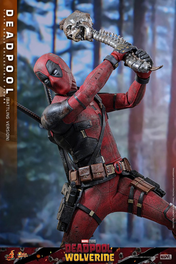 FIGURA DEADPOOL BATTLING VERSION HOT TOYS Y FIGURAS ESCALA 1/6 DEADPOOL ...
